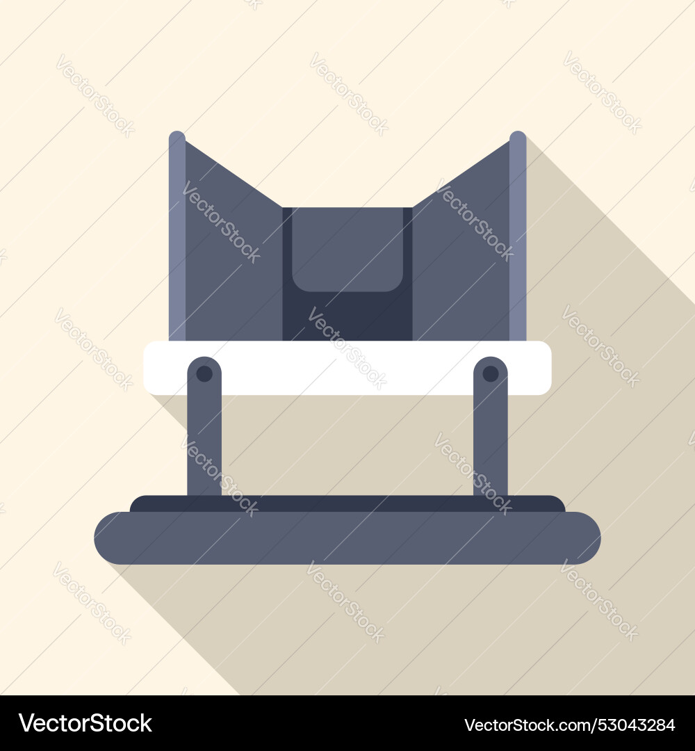 Voting booth providing privacy for voter to make Vector Image