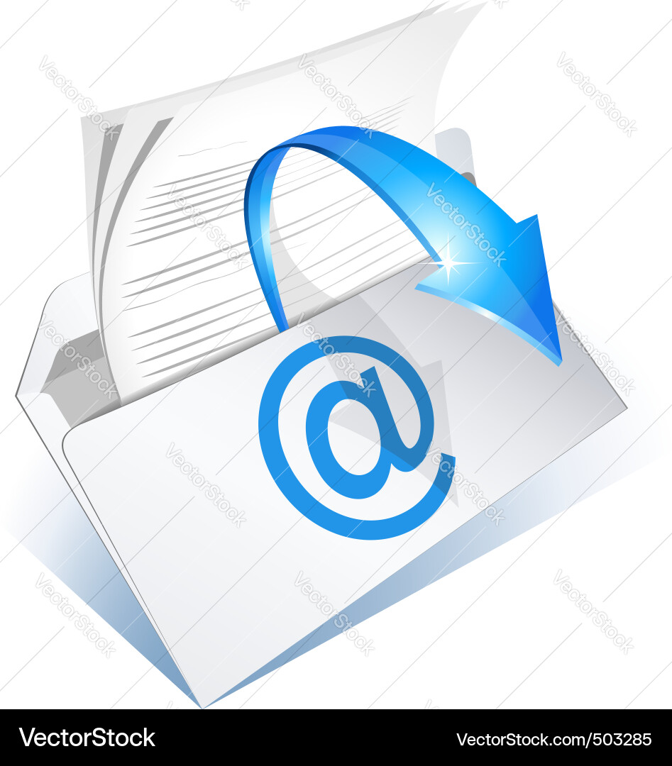 Read Email Message Royalty Free Vector Image - VectorStock