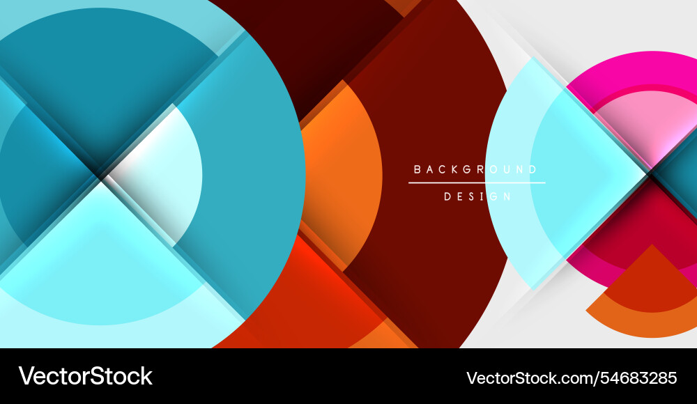 Target circle geometric abstract shapes Royalty Free Vector