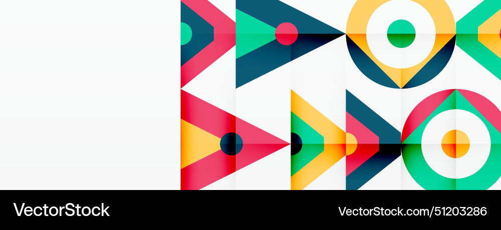 Creative arts textile with red and magenta Vector Image