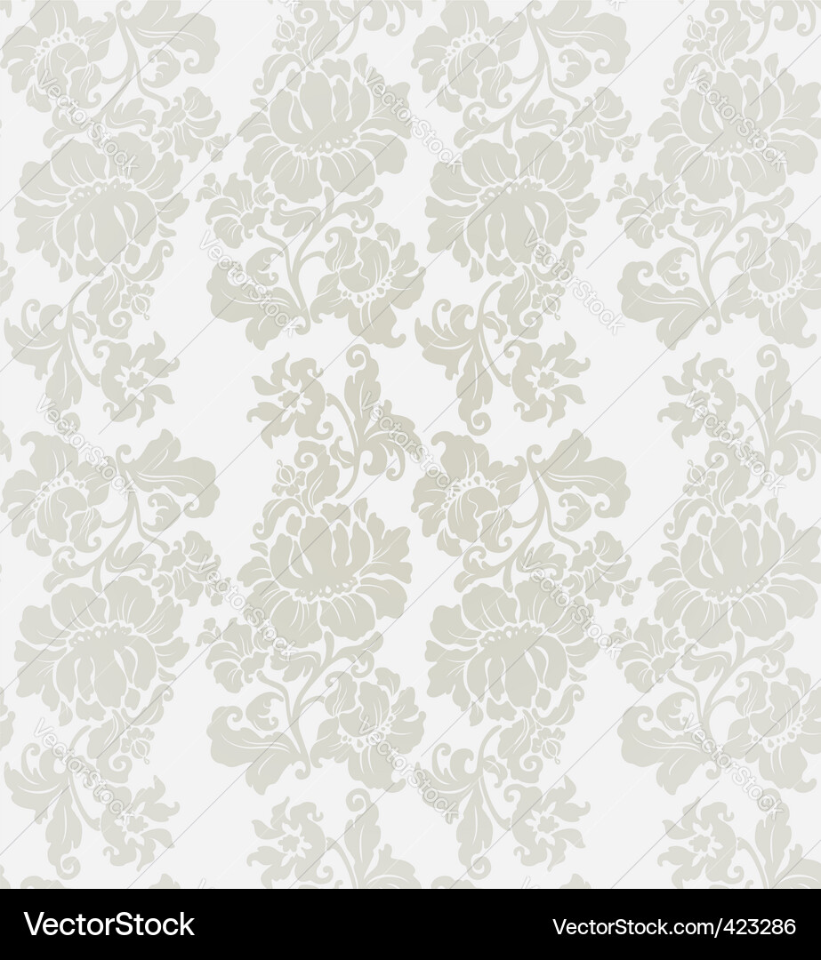 Elegant Floral Pattern Royalty Free Vector Image