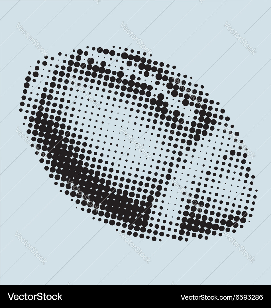 Football ball dots Royalty Free Vector Image - VectorStock