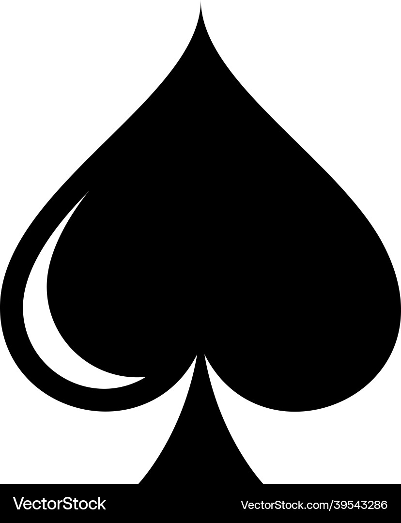 Spade Royalty Free Vector Image - VectorStock