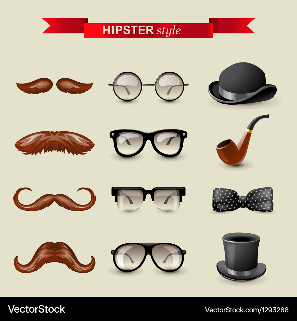 Hipster style Royalty Free Vector Image - VectorStock