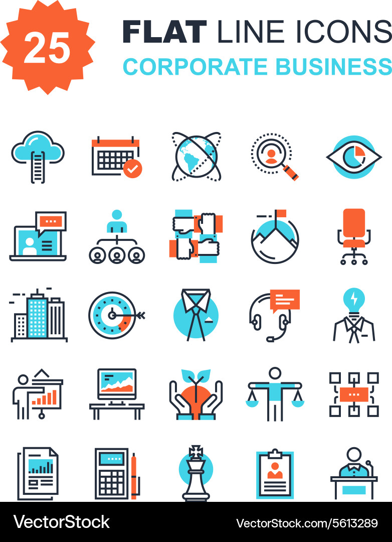 Corporate business Royalty Free Vector Image - VectorStock