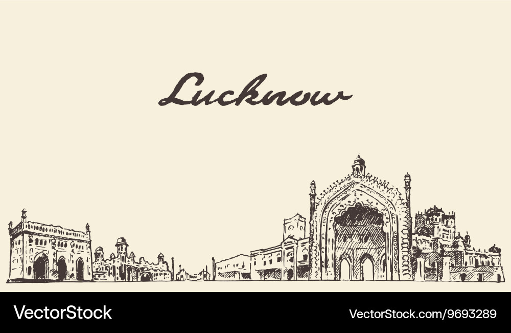 Lucknow Landmark Vector Images (88)