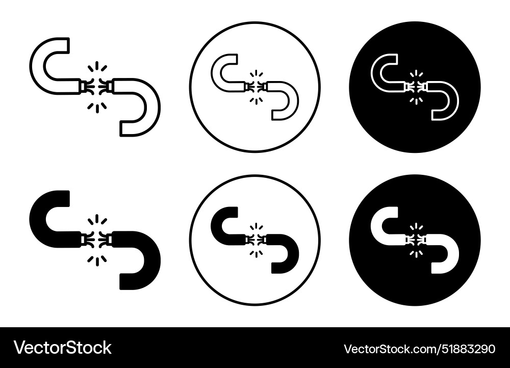 Broken wire icon Royalty Free Vector Image - VectorStock