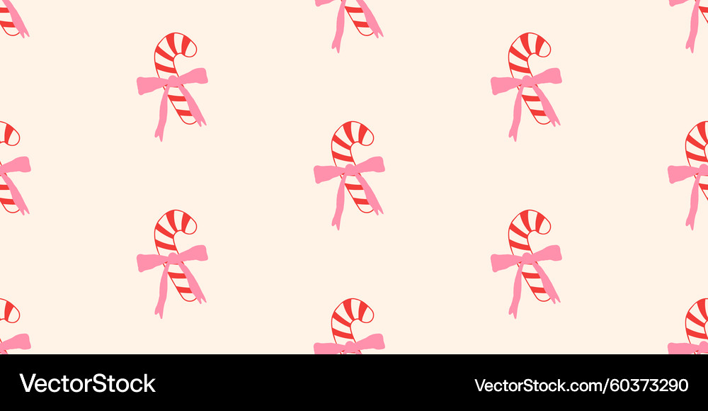Christmas Candy Cane Pattern – Royalty-Free Vector | VectorStock