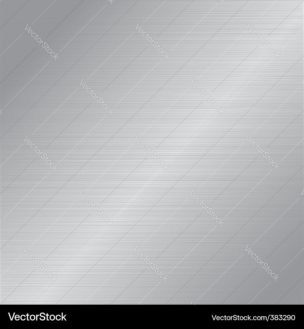 Silver metal Royalty Free Vector Image - VectorStock