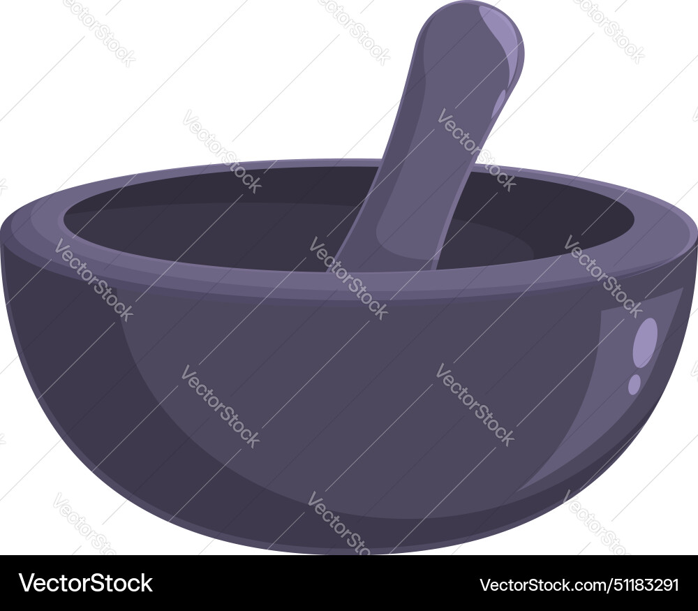 Alchemist pot icon cartoon object formula Vector Image