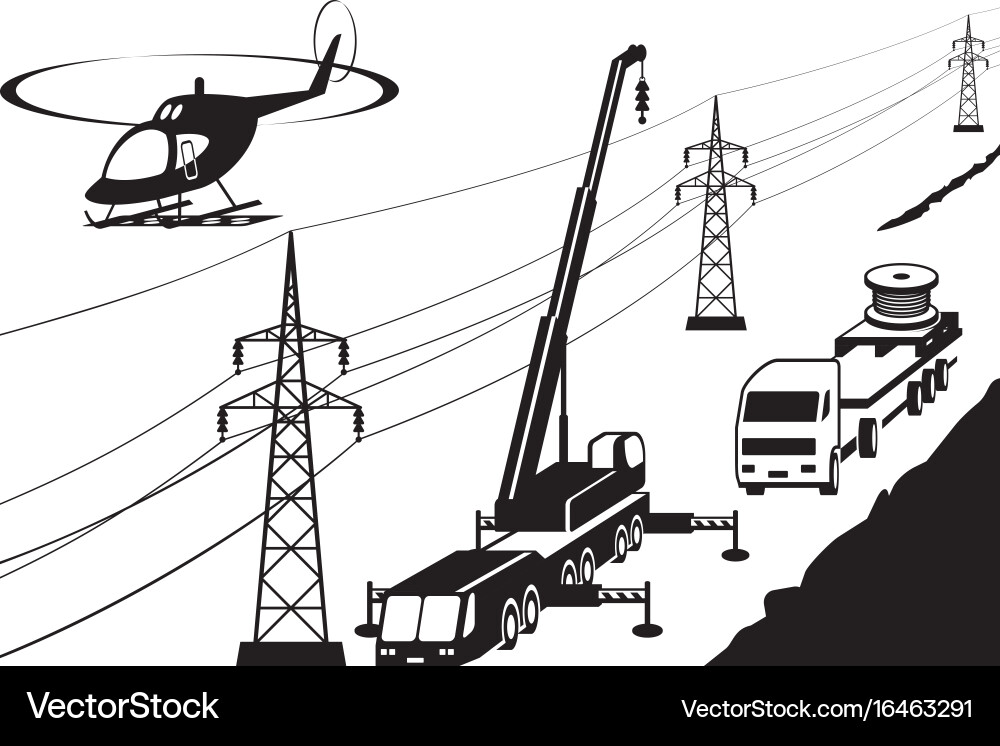 Electrical transmission line maintenance and repai