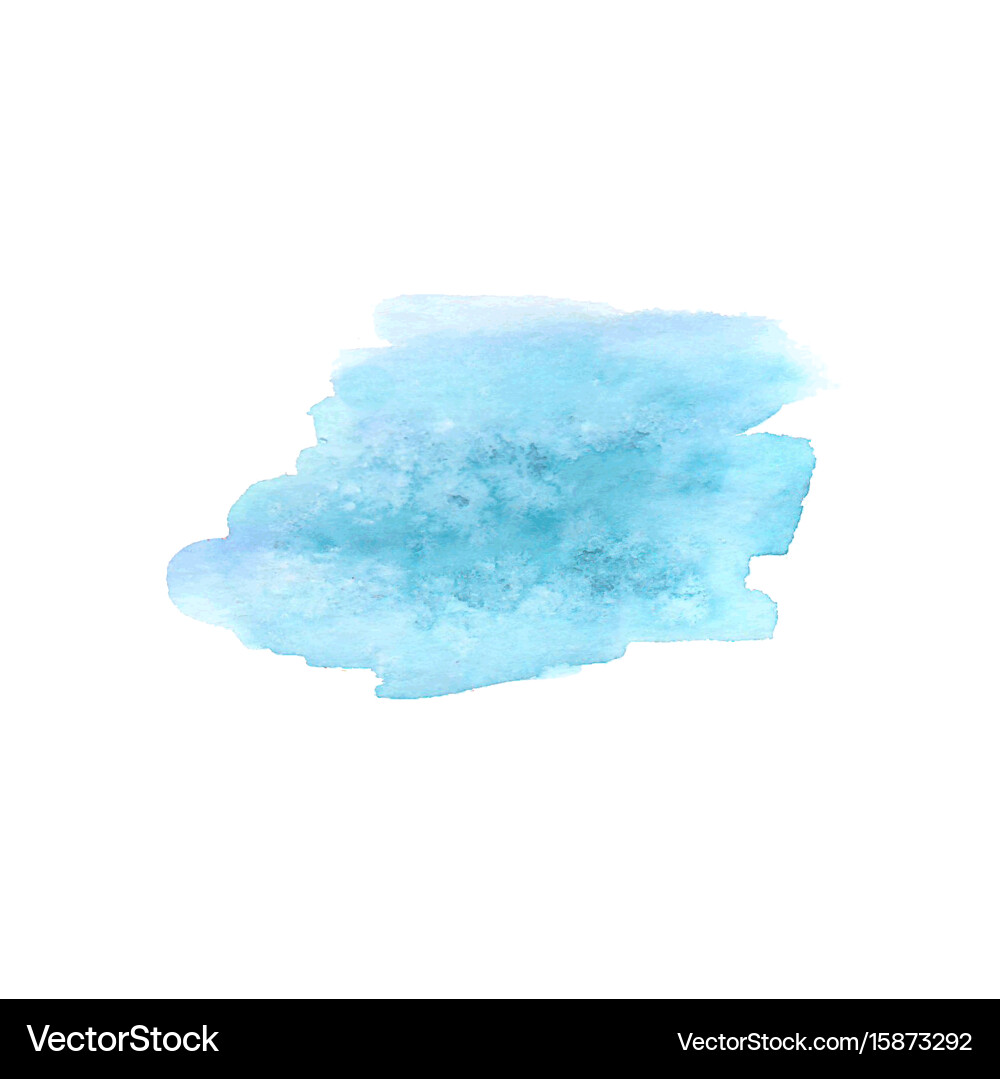Abstract watercolor spot design Royalty Free Vector Image