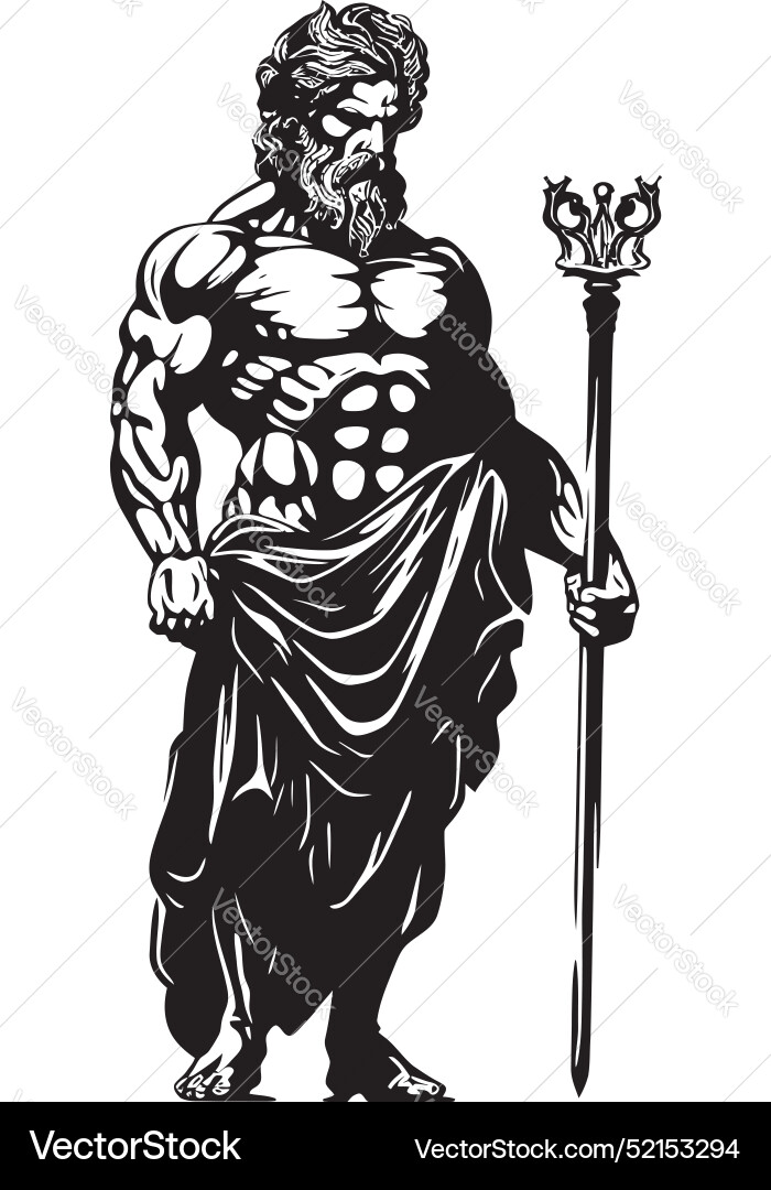 Heroic icon iconic logo ancient powerhouse Vector Image