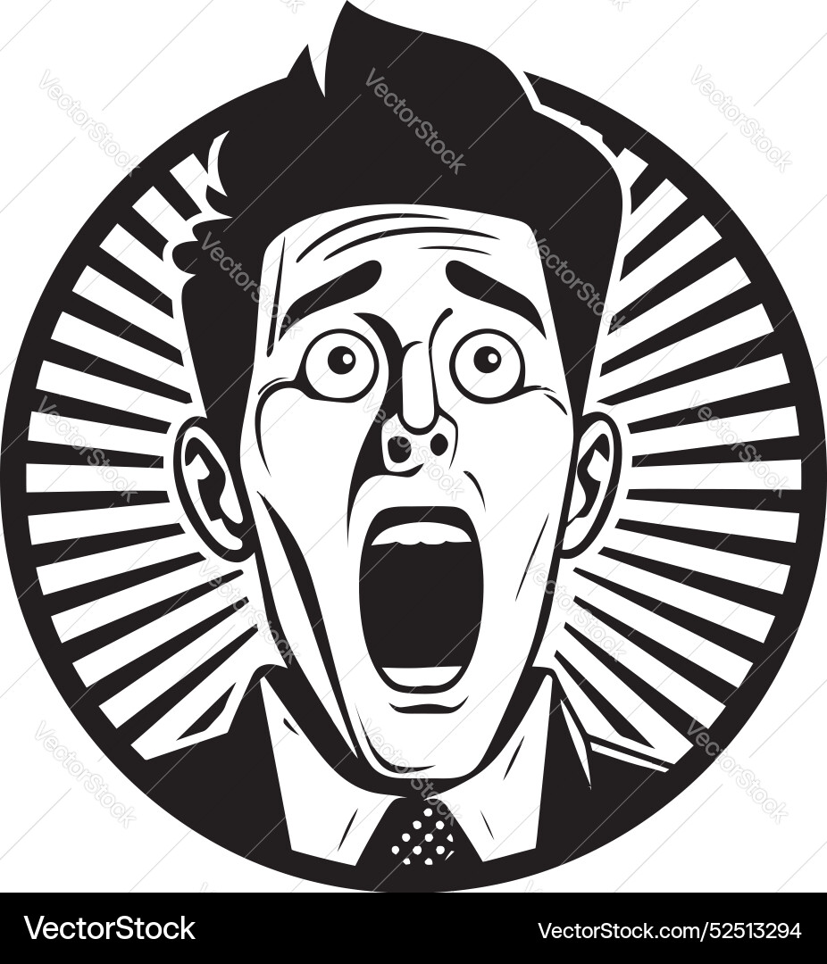 Sonic sire of waves shout sage Royalty Free Vector Image
