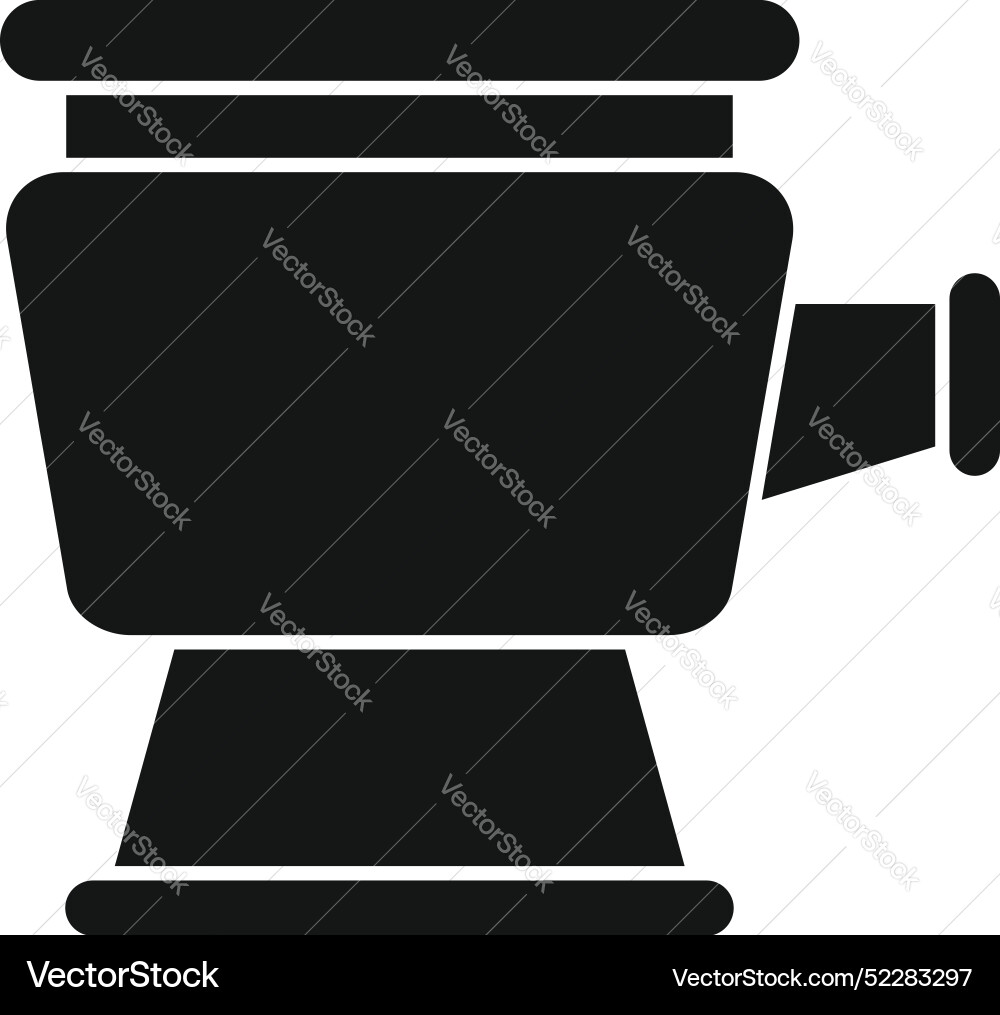 Electric water pump icon showing pumping Vector Image