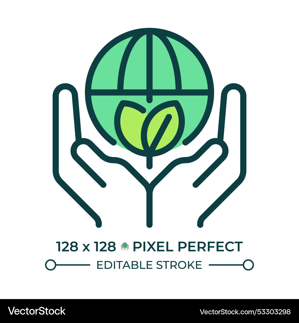 Environmental protection rgb color icon Royalty Free Vector Environmental protection rgb color icon Royalty Free Vector