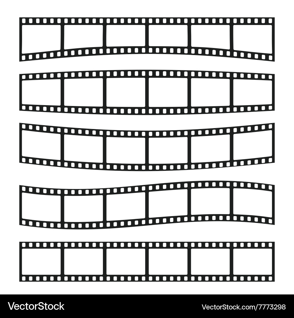 Film Roll Template Royalty Free Vector Image - VectorStock
