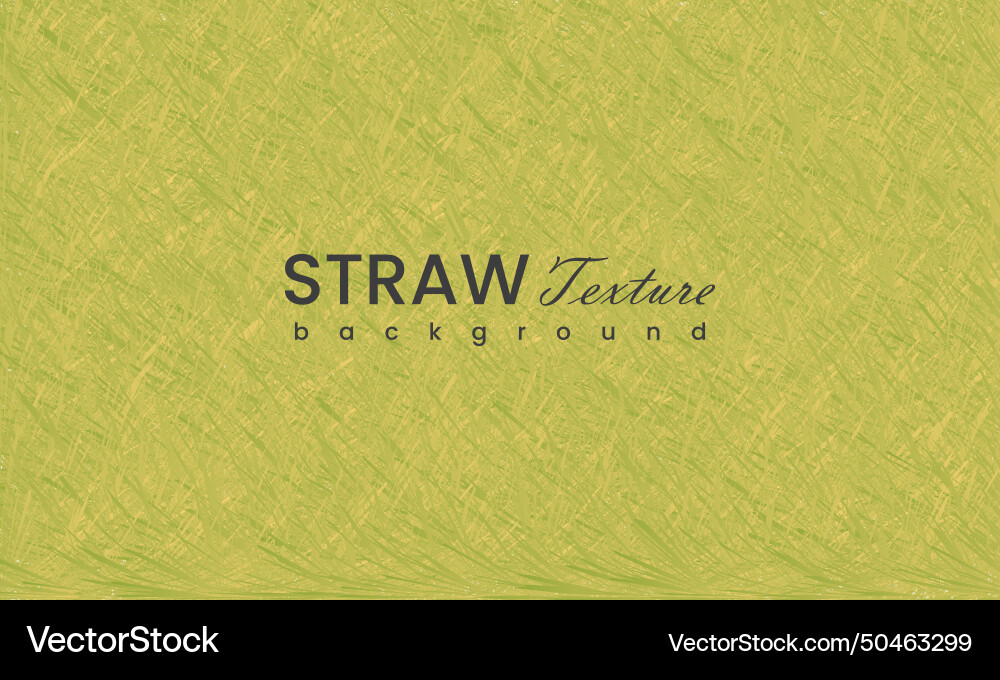 Gold grass texture straw abstract background Vector Image