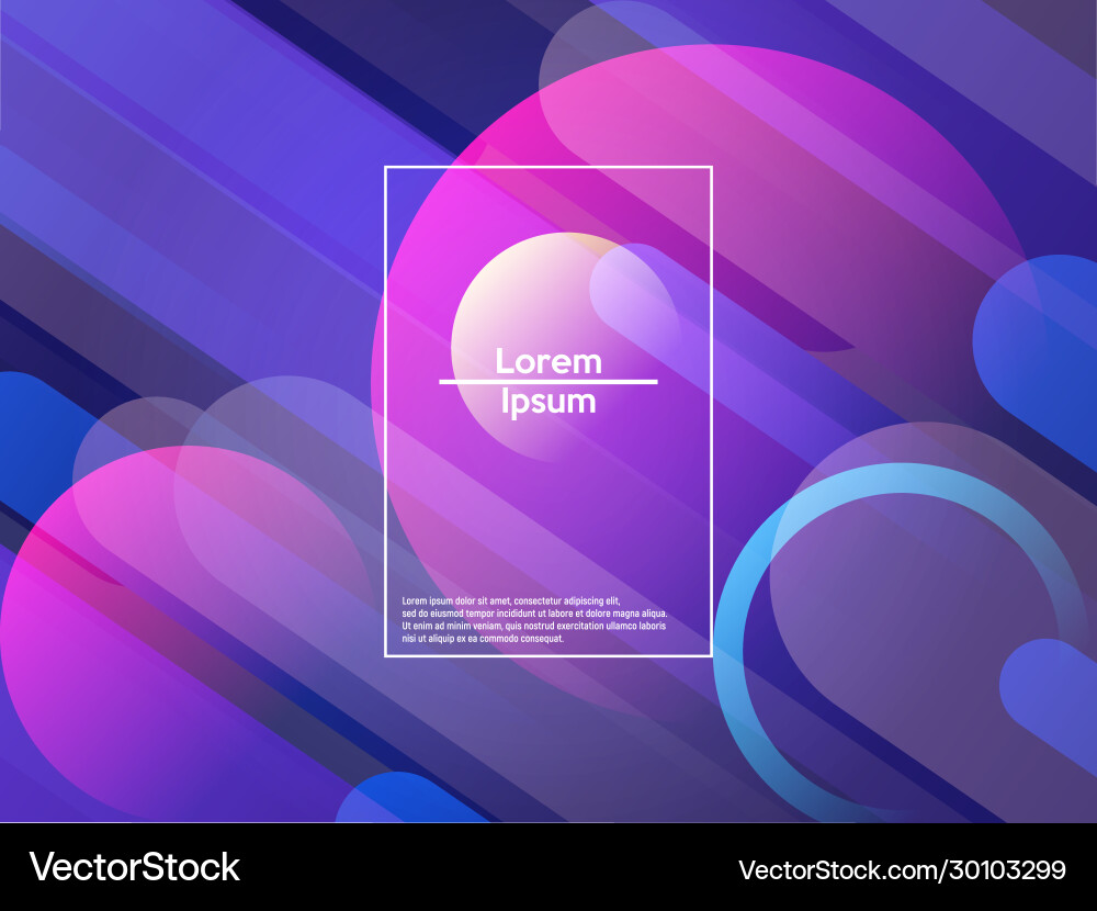 Modern style abstraction with composition made Vector Image