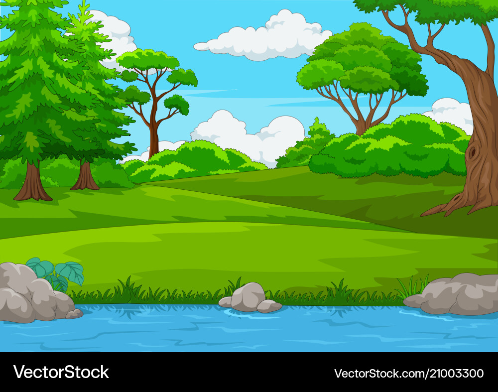 Cartoon Lake Background Vector Images (over 16,000)