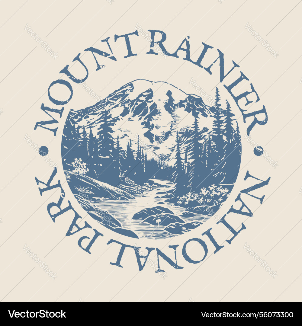 Mount Rainier Vector Images (85)