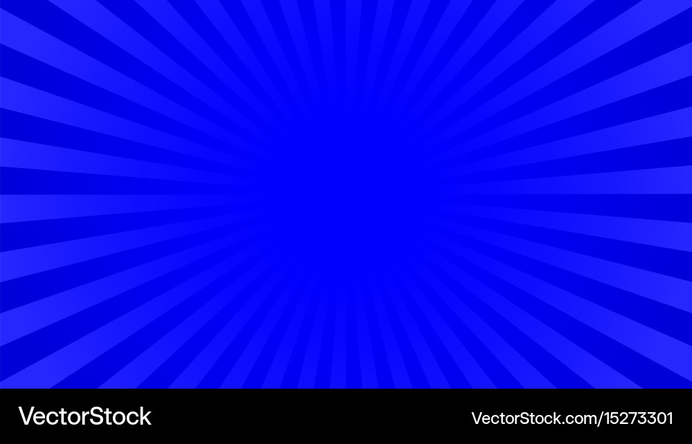 Bright indigo rays background Royalty Free Vector Image