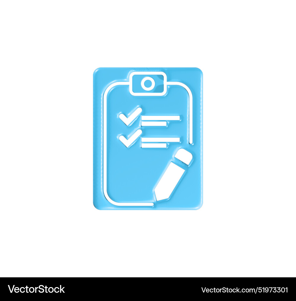 File 3d icon Royalty Free Vector Image - VectorStock