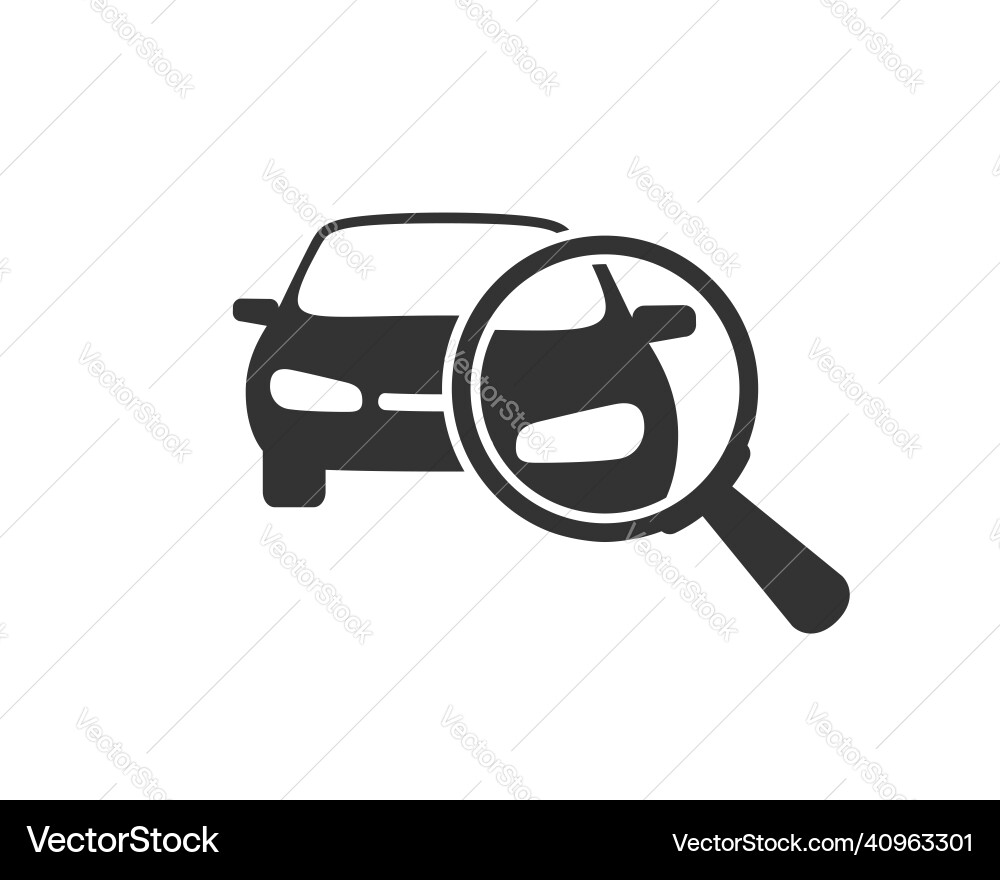 Find car Royalty Free Vector Image - VectorStock