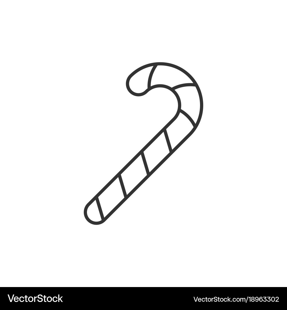 Candycane Outline Vector Images (over 130)