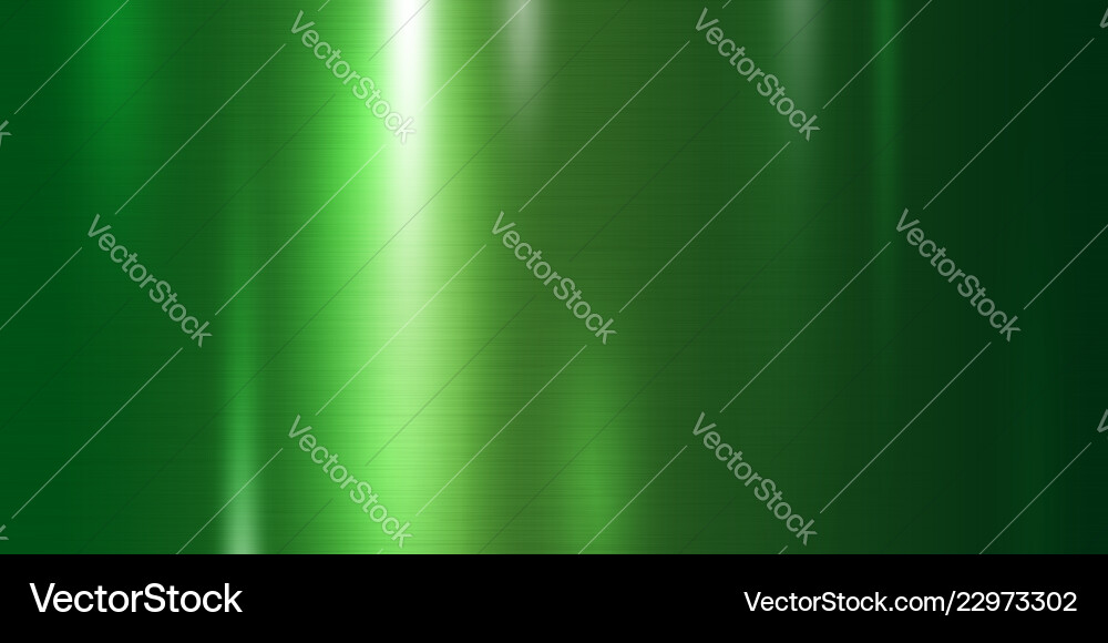 Green metal texture background Royalty Free Vector Image