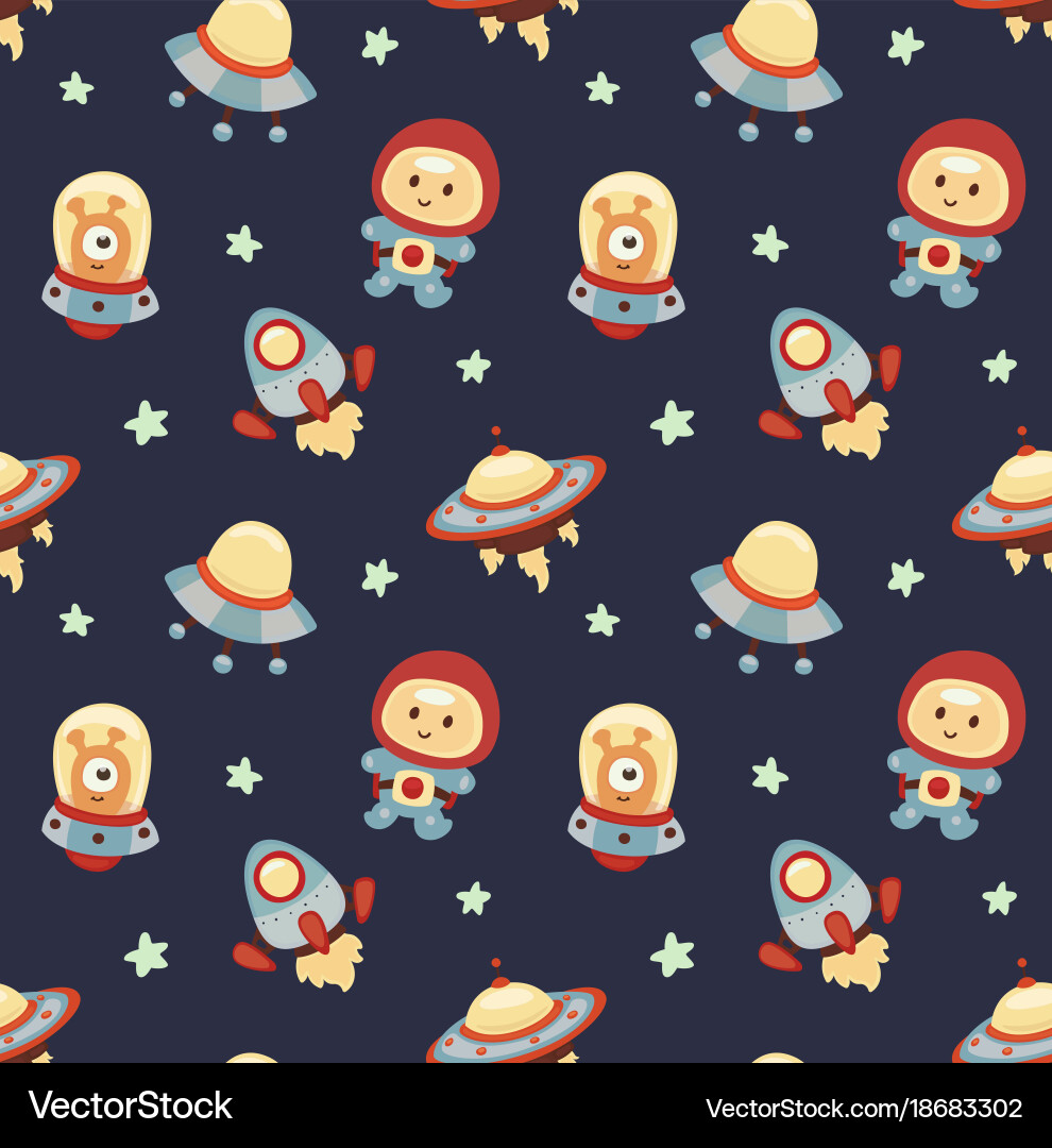 Outer Space Royalty Free Vector Image Vectorstock