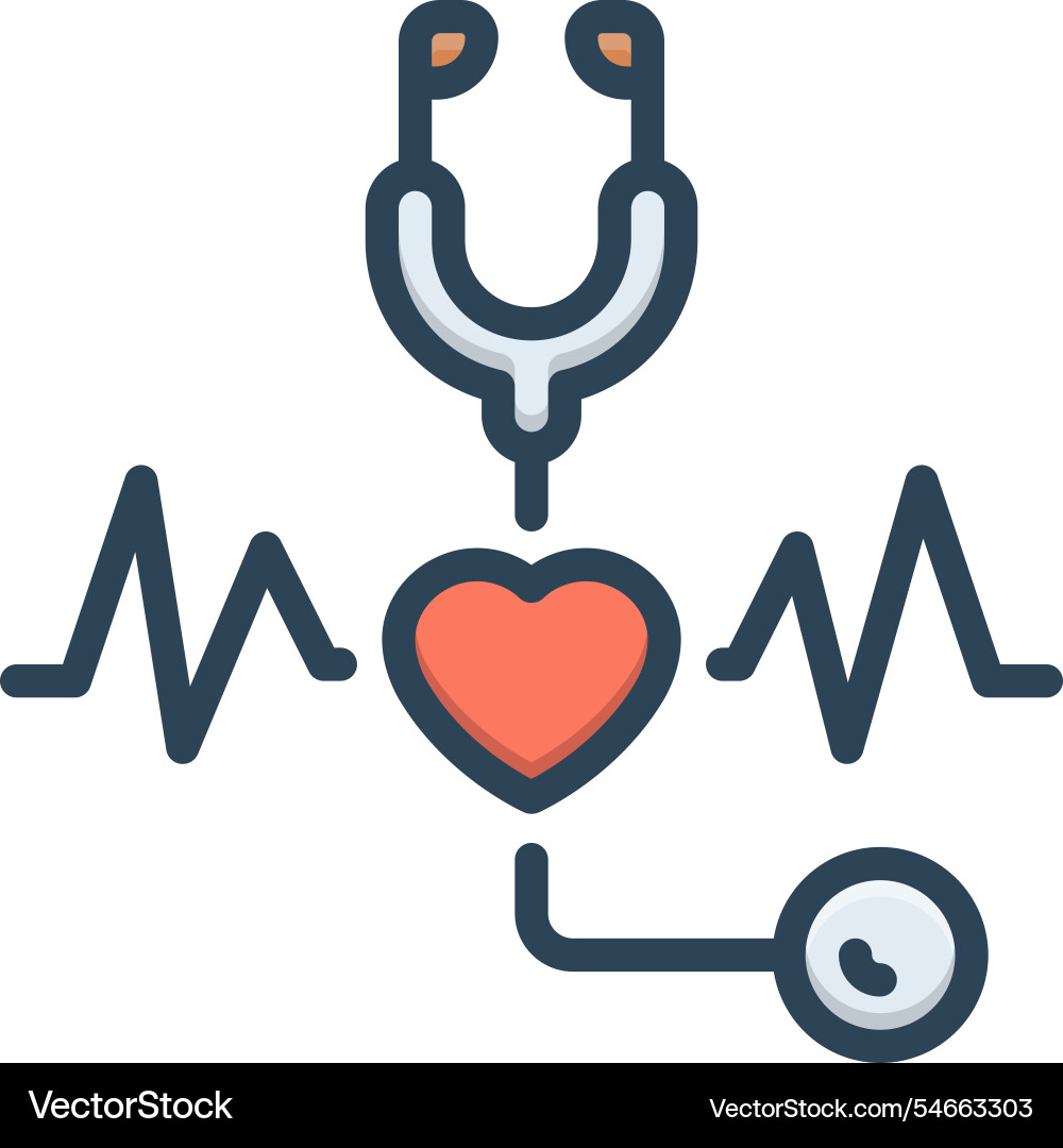 Heartbeat Royalty Free Vector Image - VectorStock
