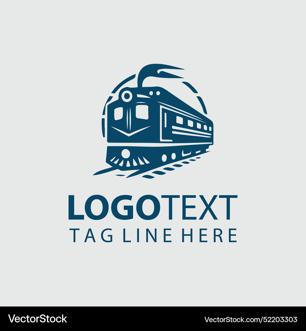 Train logo Royalty Free Vector Image - VectorStock