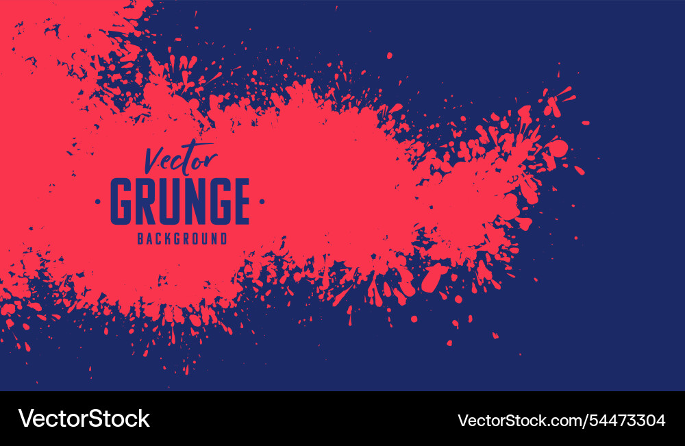 Hand painted duotone texture grunge background Vector Image