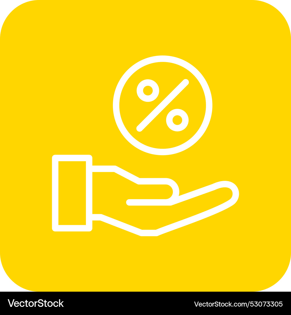 Commission icon design Royalty Free Vector Image