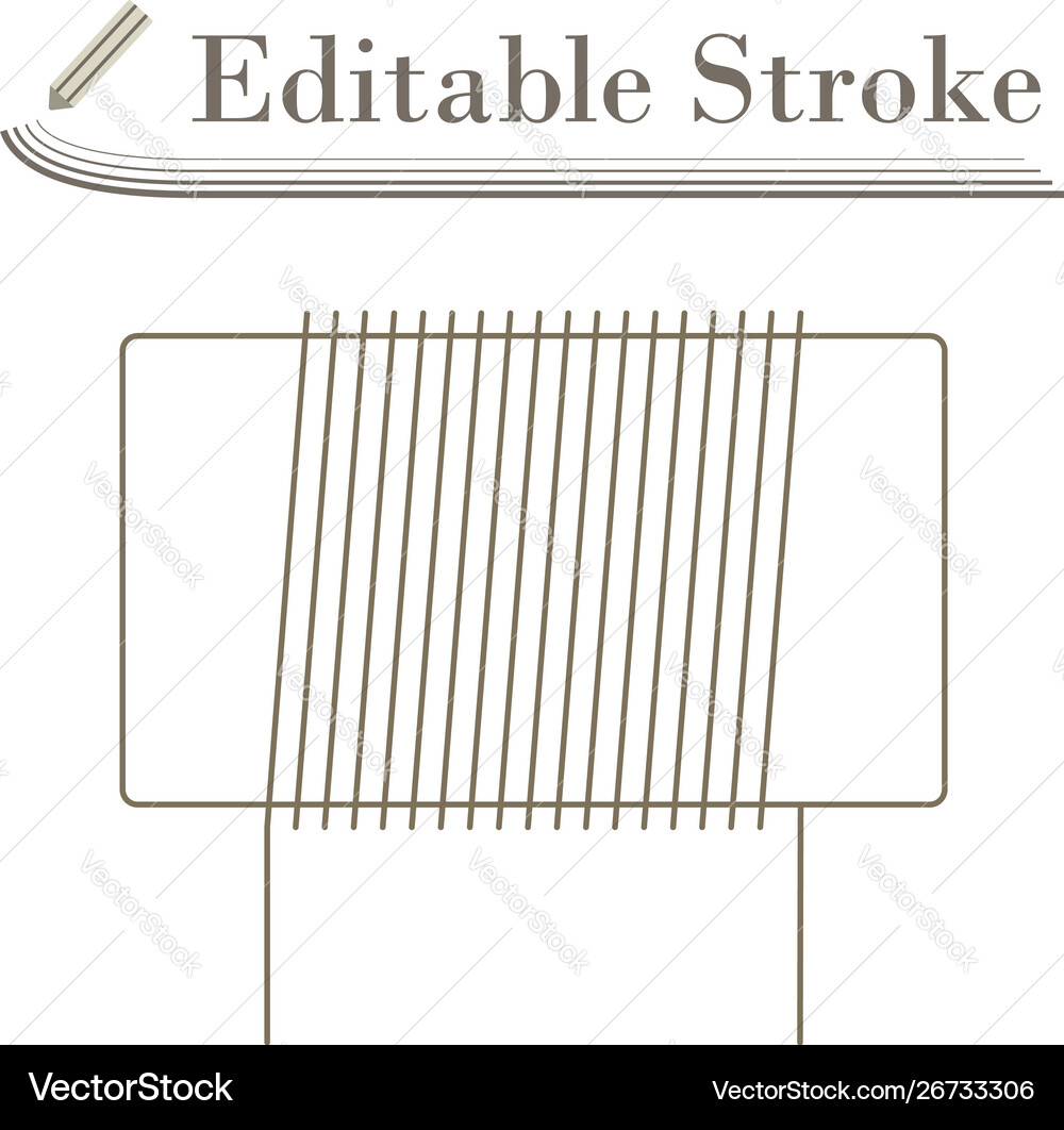 Inductor coil icon Royalty Free Vector Image - VectorStock