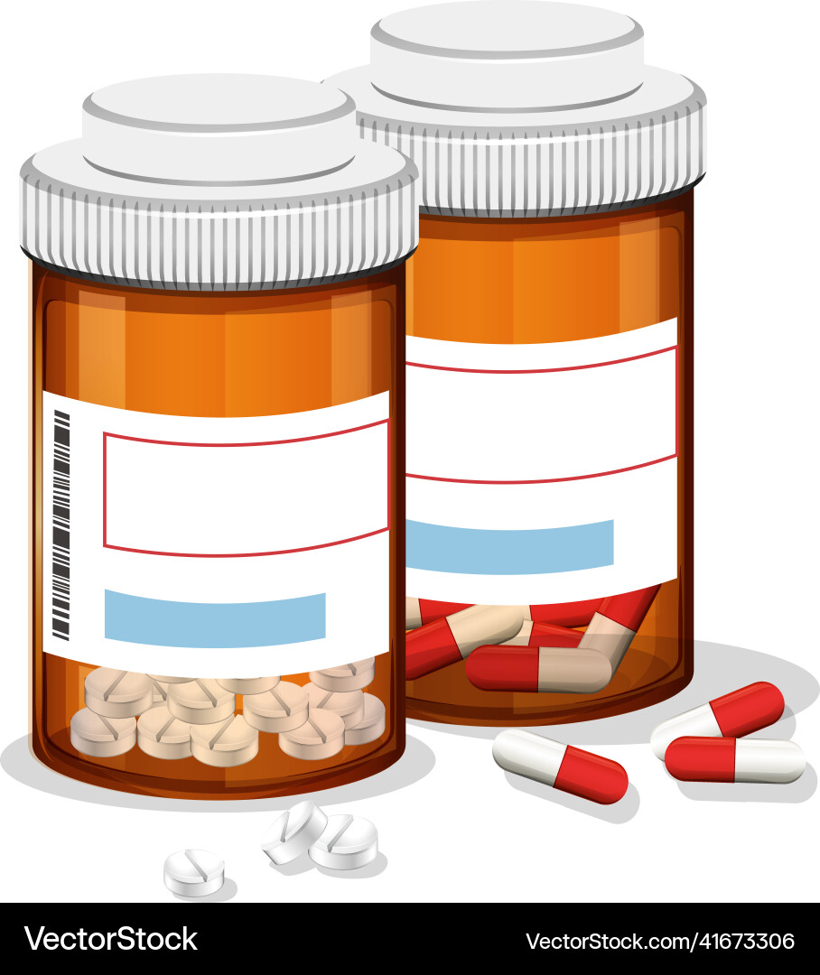 Medicine Bottle Cartoon