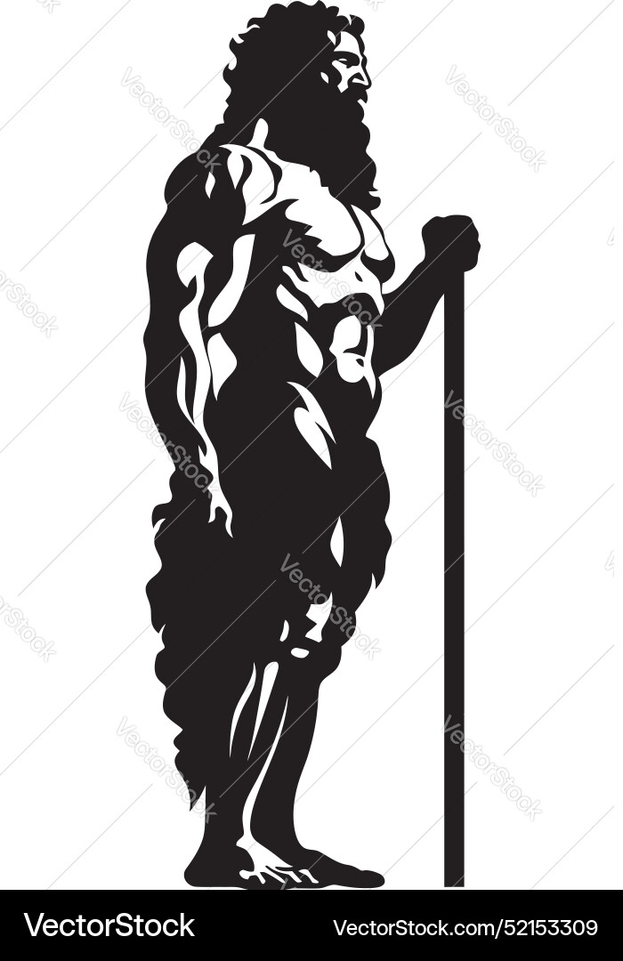 Titan of valor iconic design mythic heroism Vector Image Titan of valor iconic design mythic heroism Vector Image