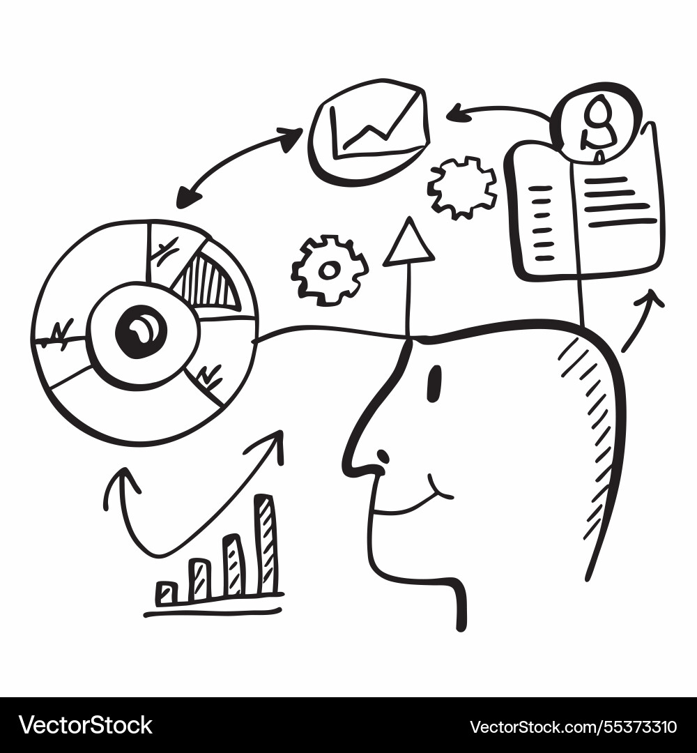 Coo with operational efficiency concept as a coos Vector Image