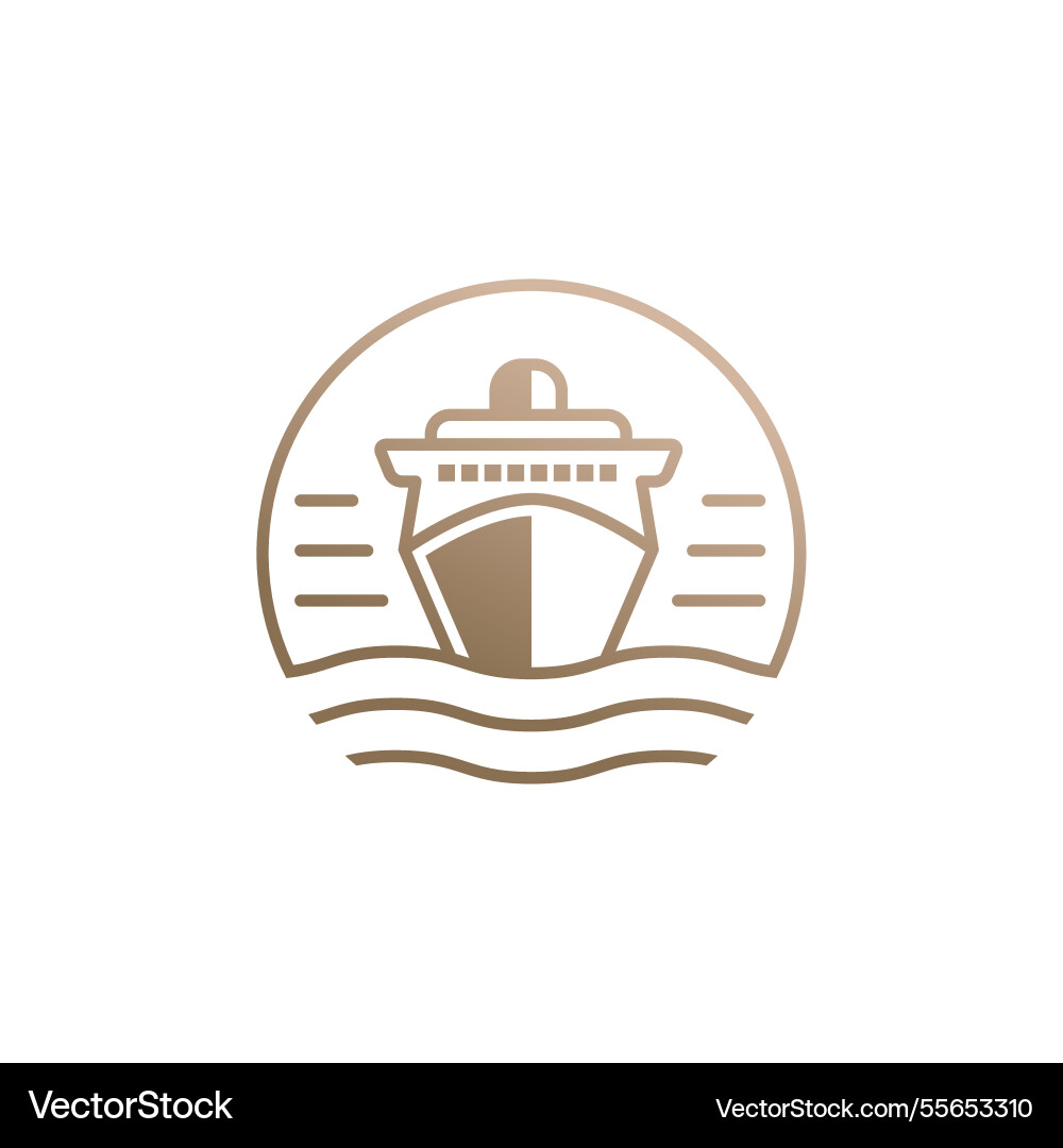 Cruise ship Royalty Free Vector Image - VectorStock