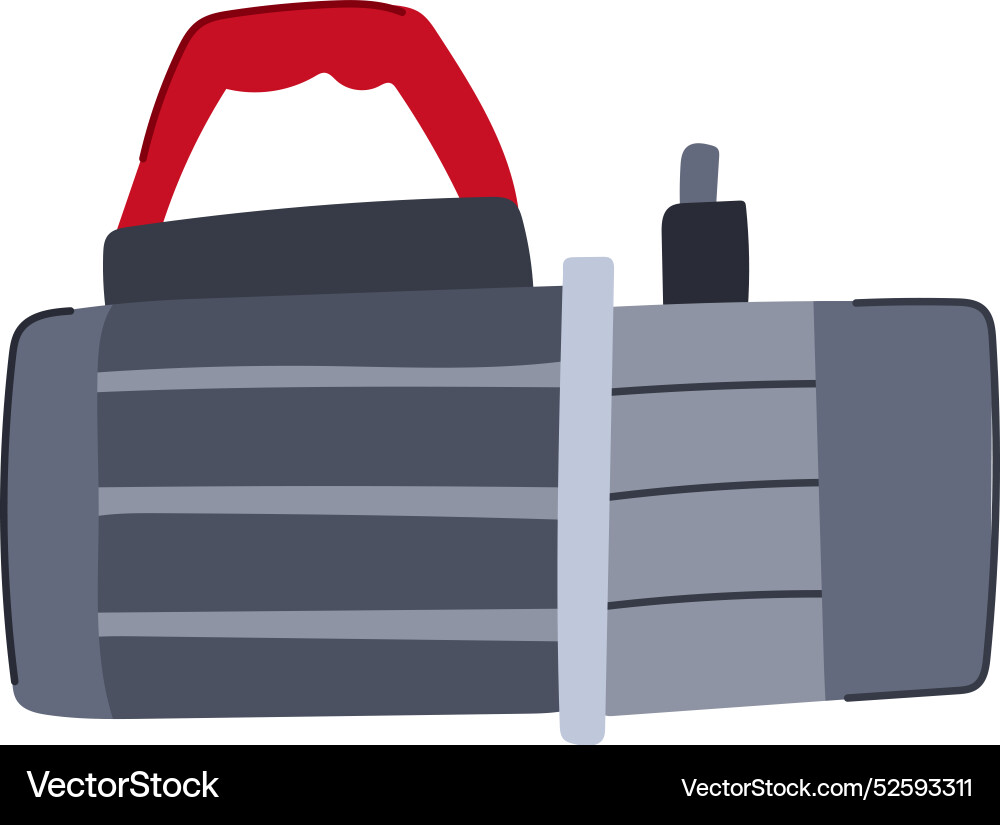 Air vacuum pump cartoon Royalty Free Vector Image