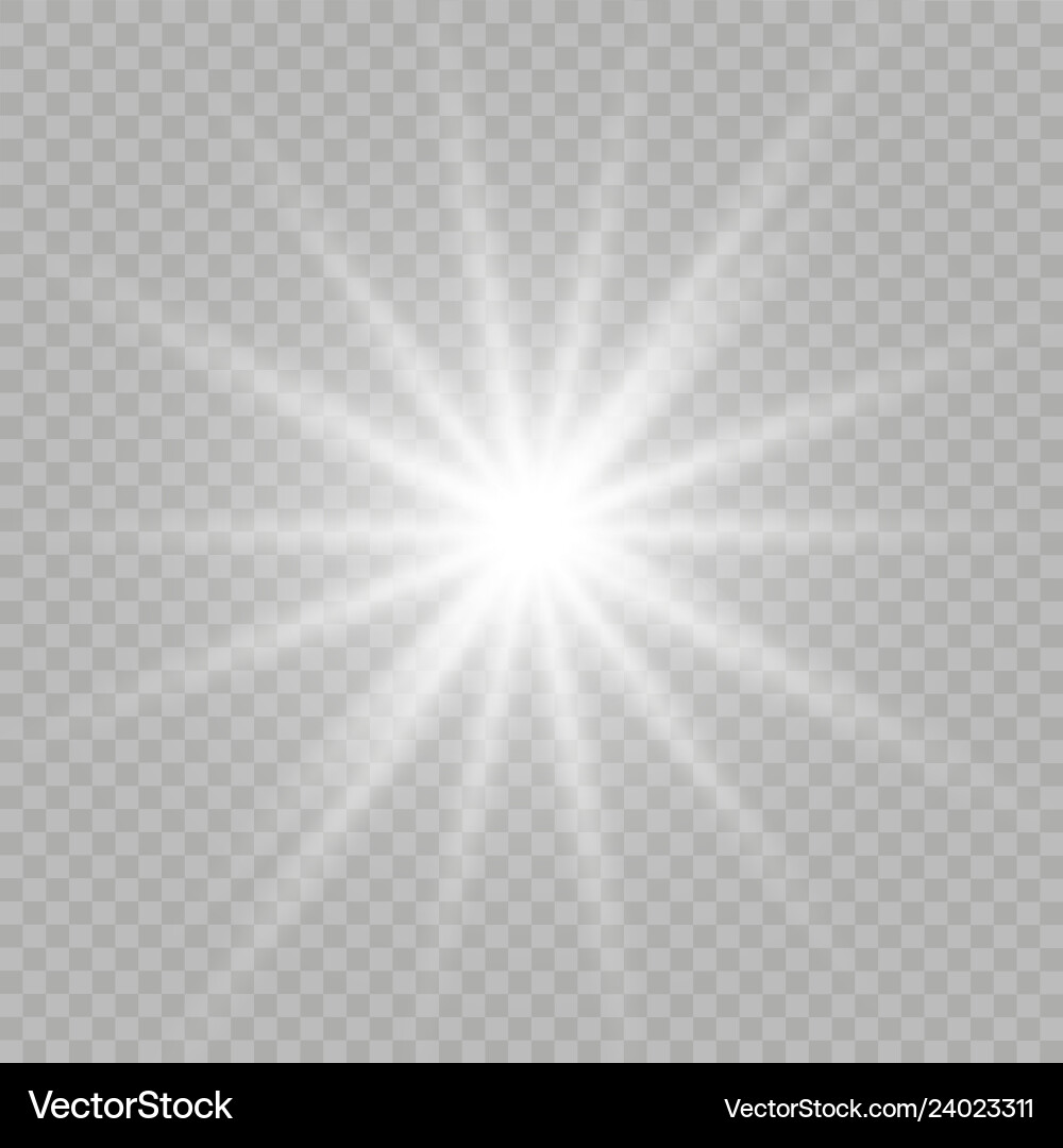 Glow isolated white Royalty Free Vector Image - VectorStock