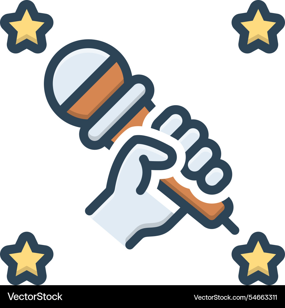 Karaoke Royalty Free Vector Image - VectorStock