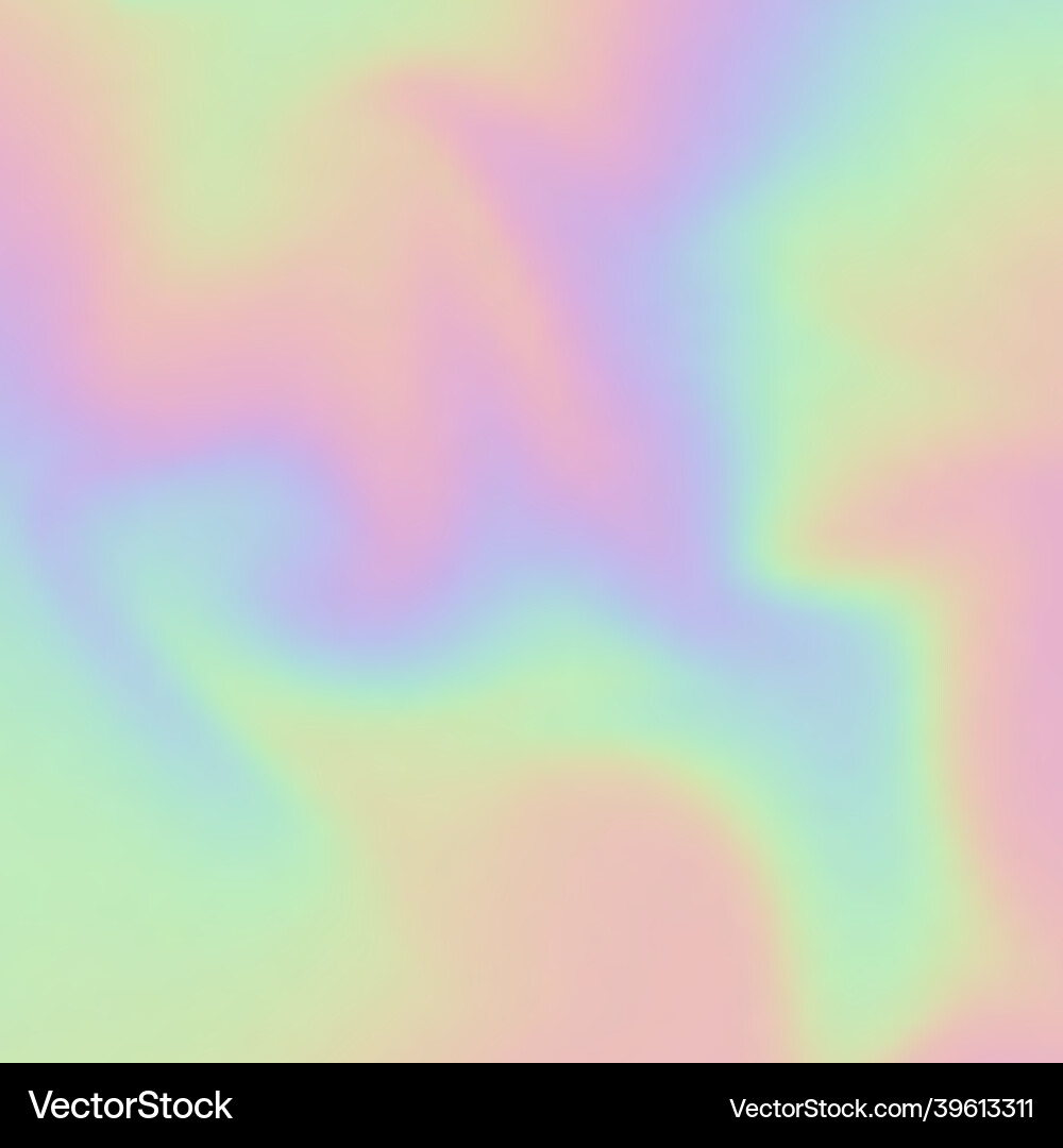 Rainbow coloured hologram background Royalty Free Vector