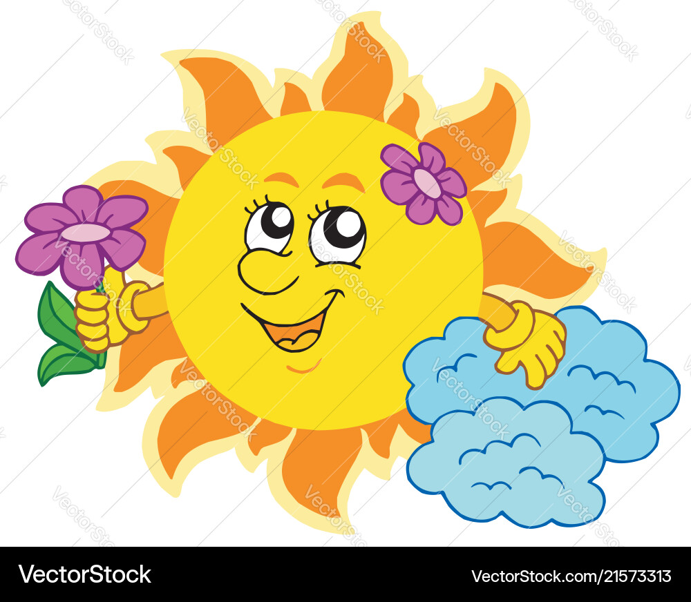 Spring Sunshine Clip Art