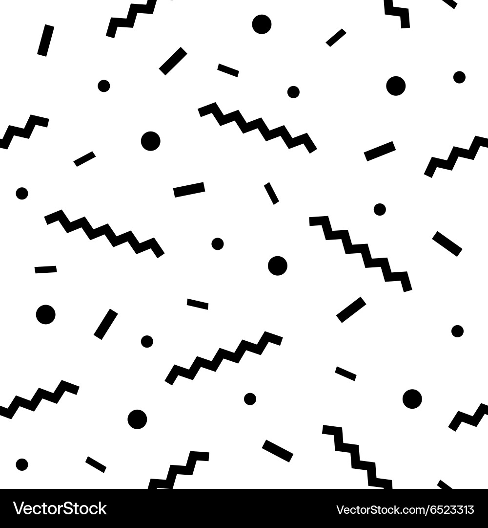 Geometric Retro Pattern Royalty Free Vector Image