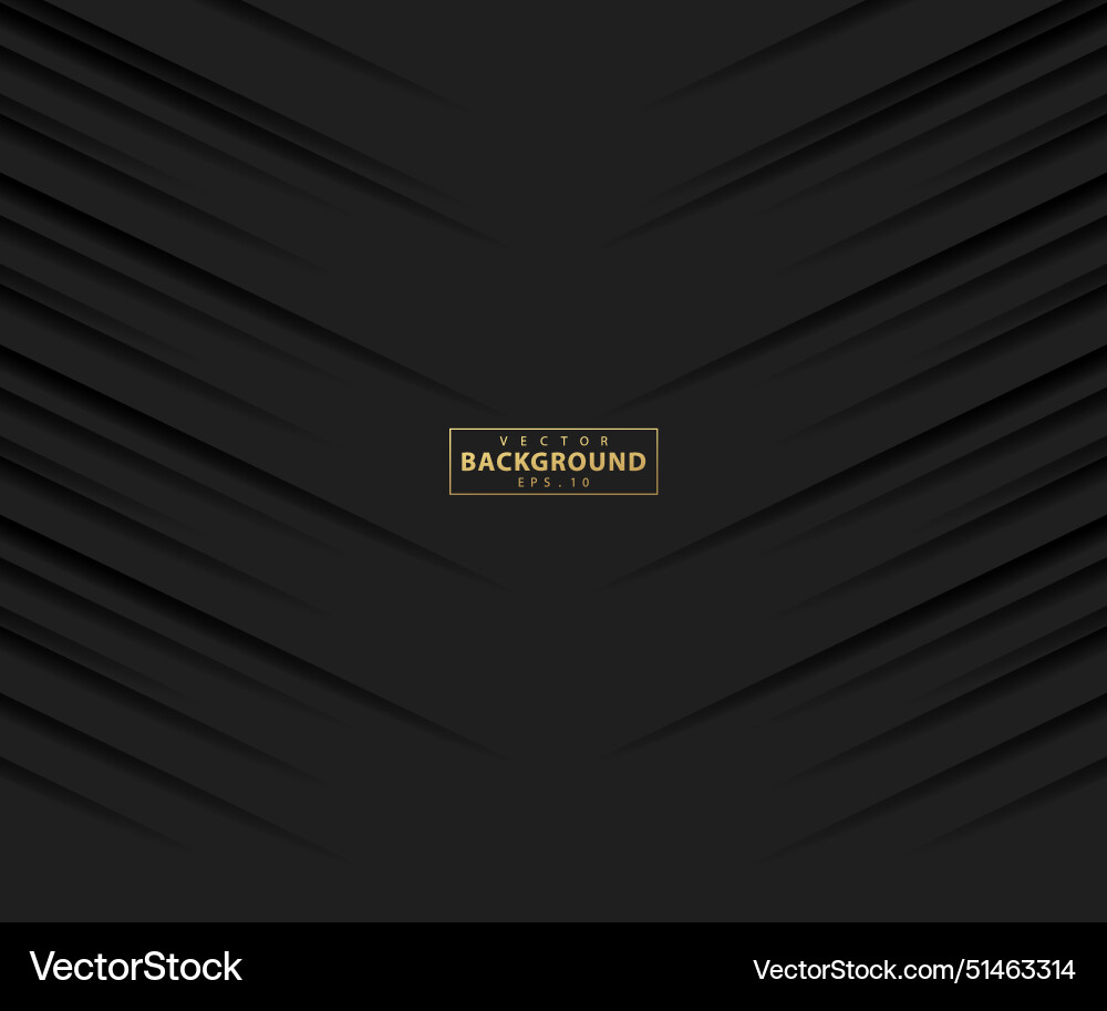Abstract background dark and shadow modern black Vector Image