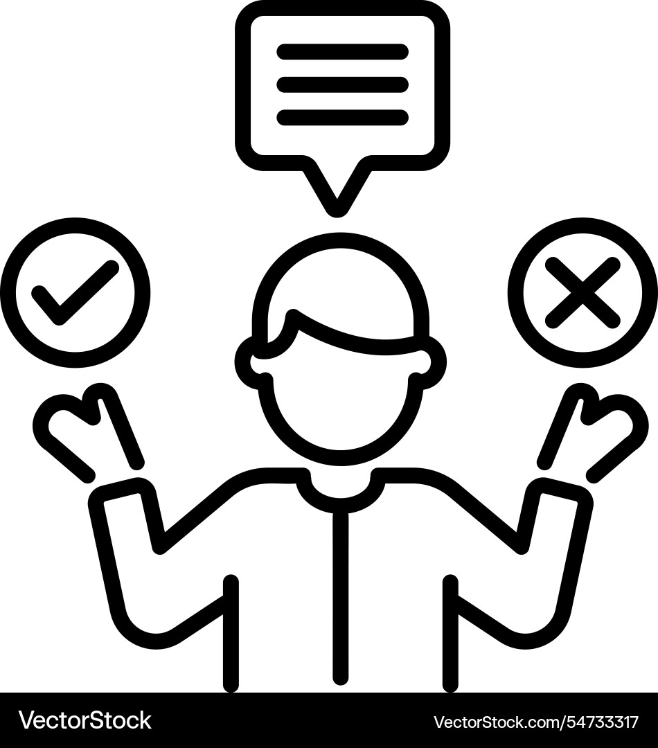 Conclusion Royalty Free Vector Image - VectorStock