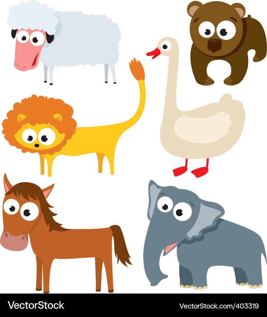 Animals Royalty Free Vector Image - VectorStock
