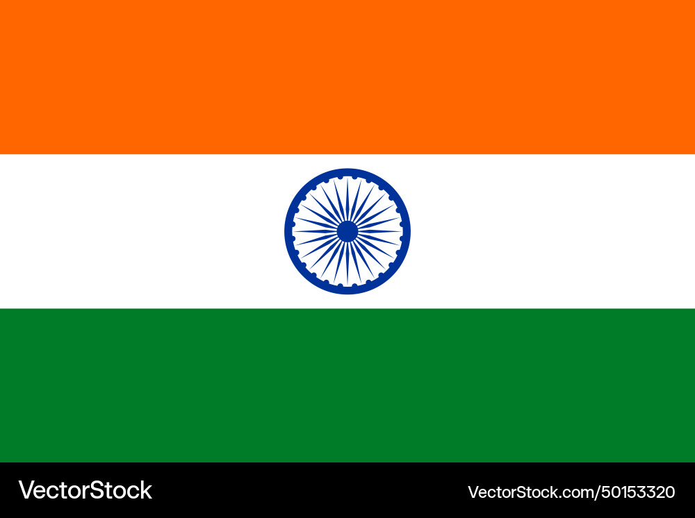 Flags of india Royalty Free Vector Image - VectorStock